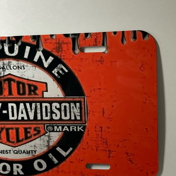 Harley-Davidson | Wall Decor | Harley Davidson Motor Oil License Plate ...
